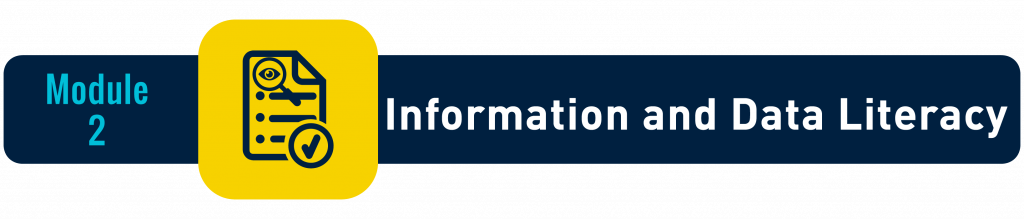 Module 2:Information and Data Literacy | eTwinning Online Eğitimler
